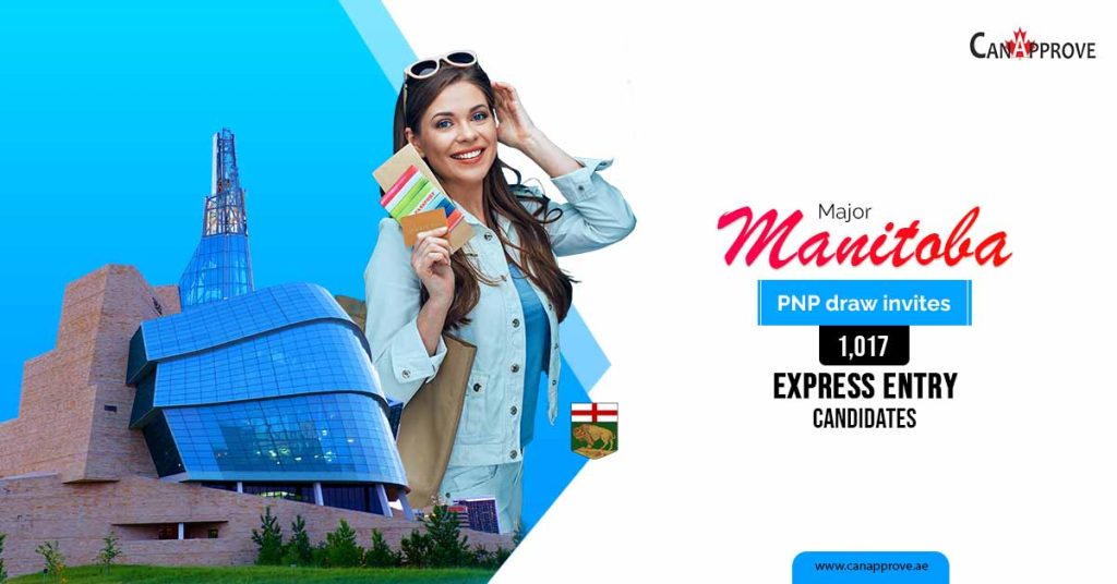 Manitoba PNP Draw Invites 1,017 Express Entry Candidates | CanApprove